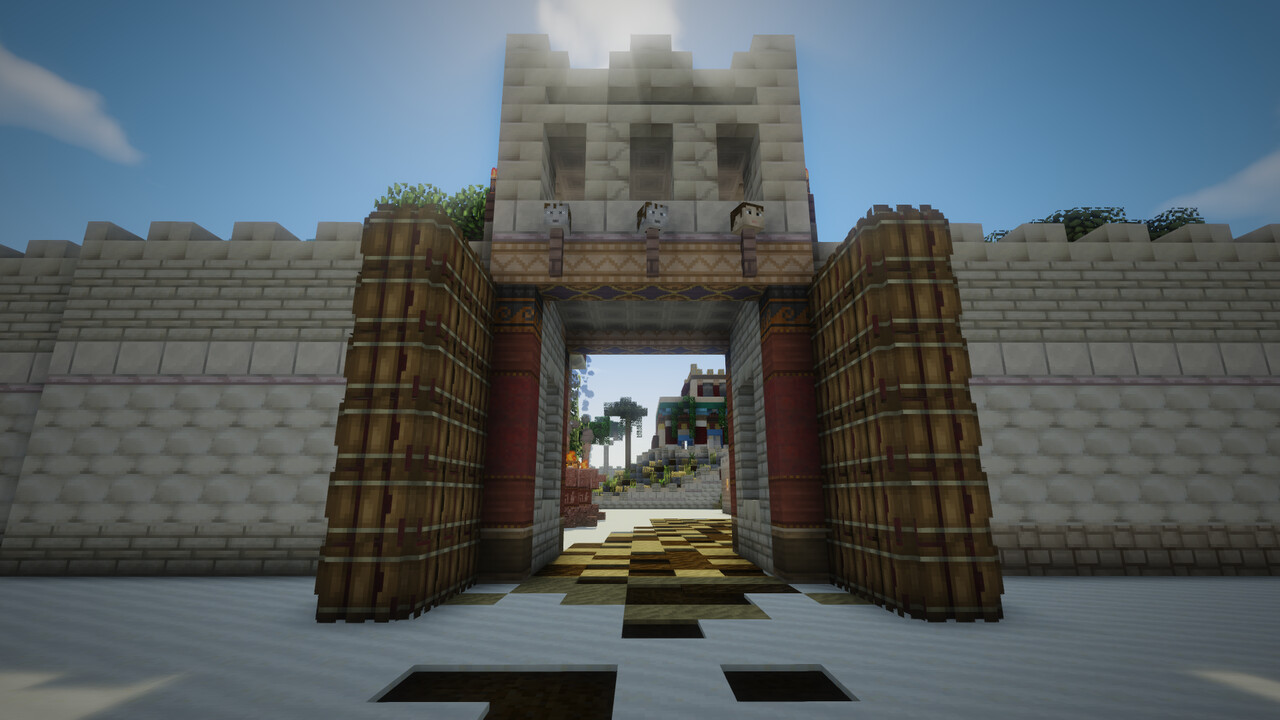 Ancient Greece Mycenae Minecraft Map