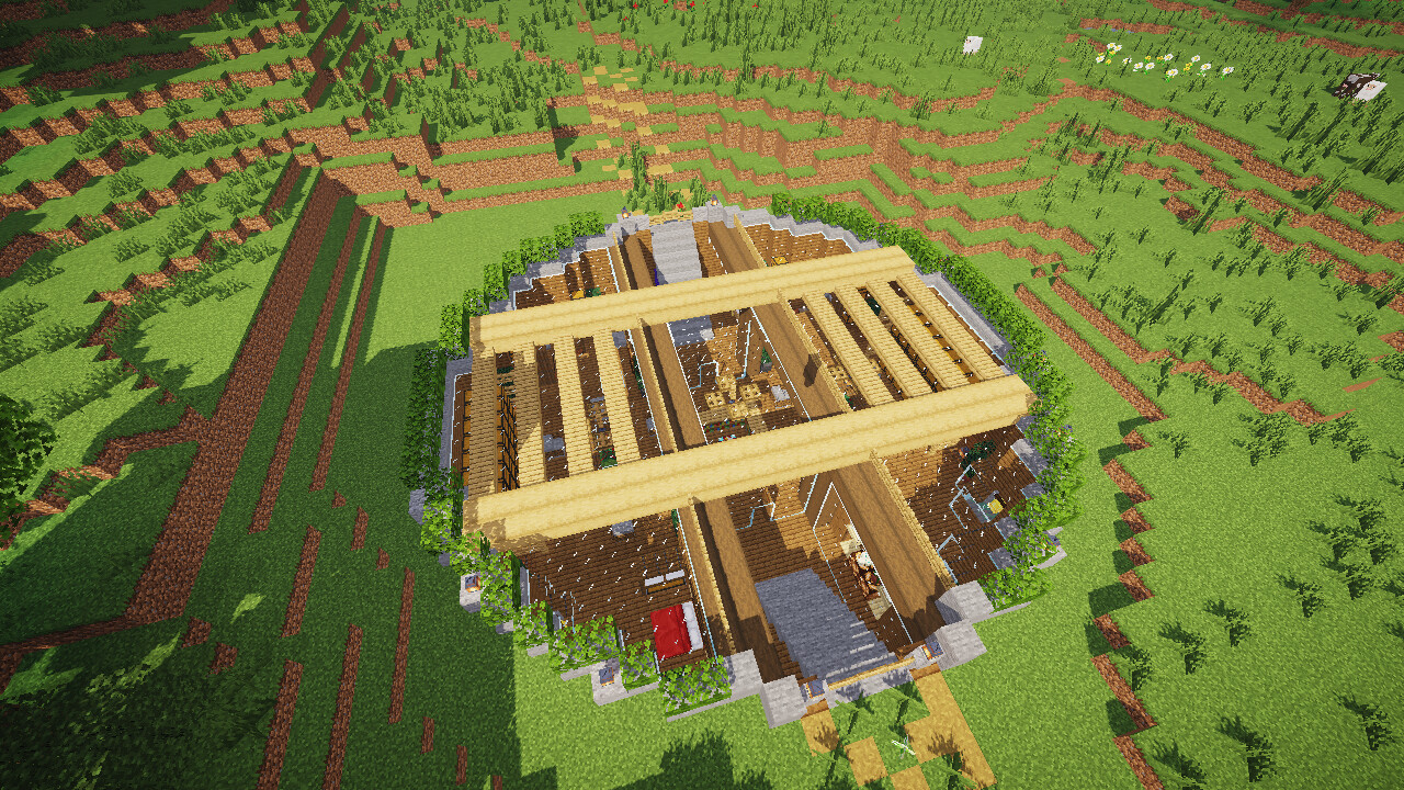 Underground base Minecraft Map