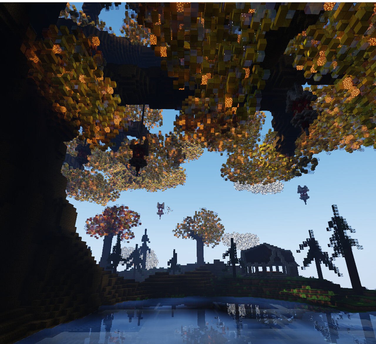 Fall Spawn Minecraft Map