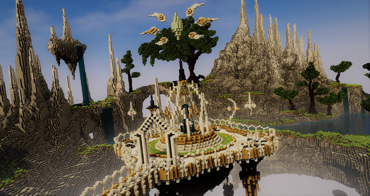 Crescent Garden Minecraft Map