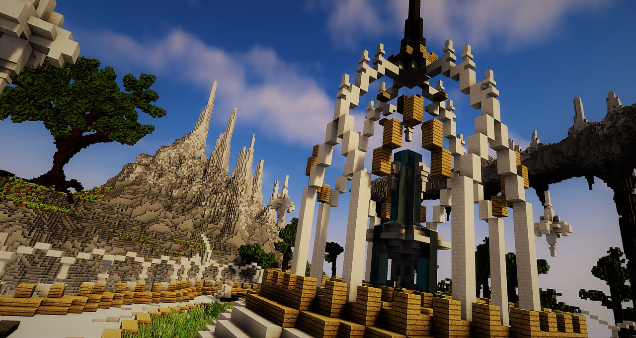 Crescent Garden Minecraft Map