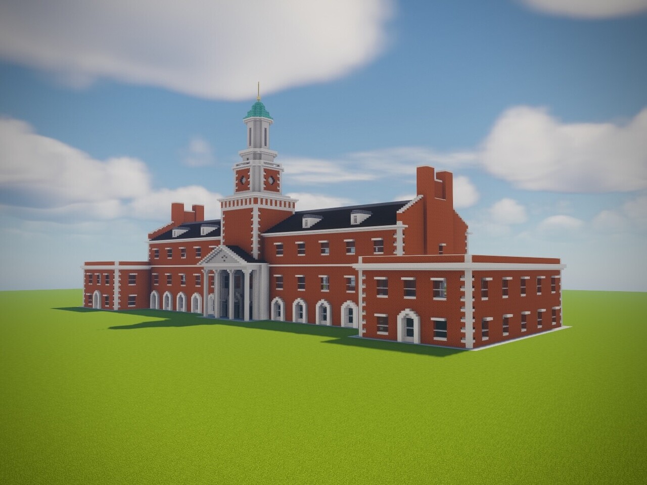 Hurley Administration Building, UNT Minecraft Map