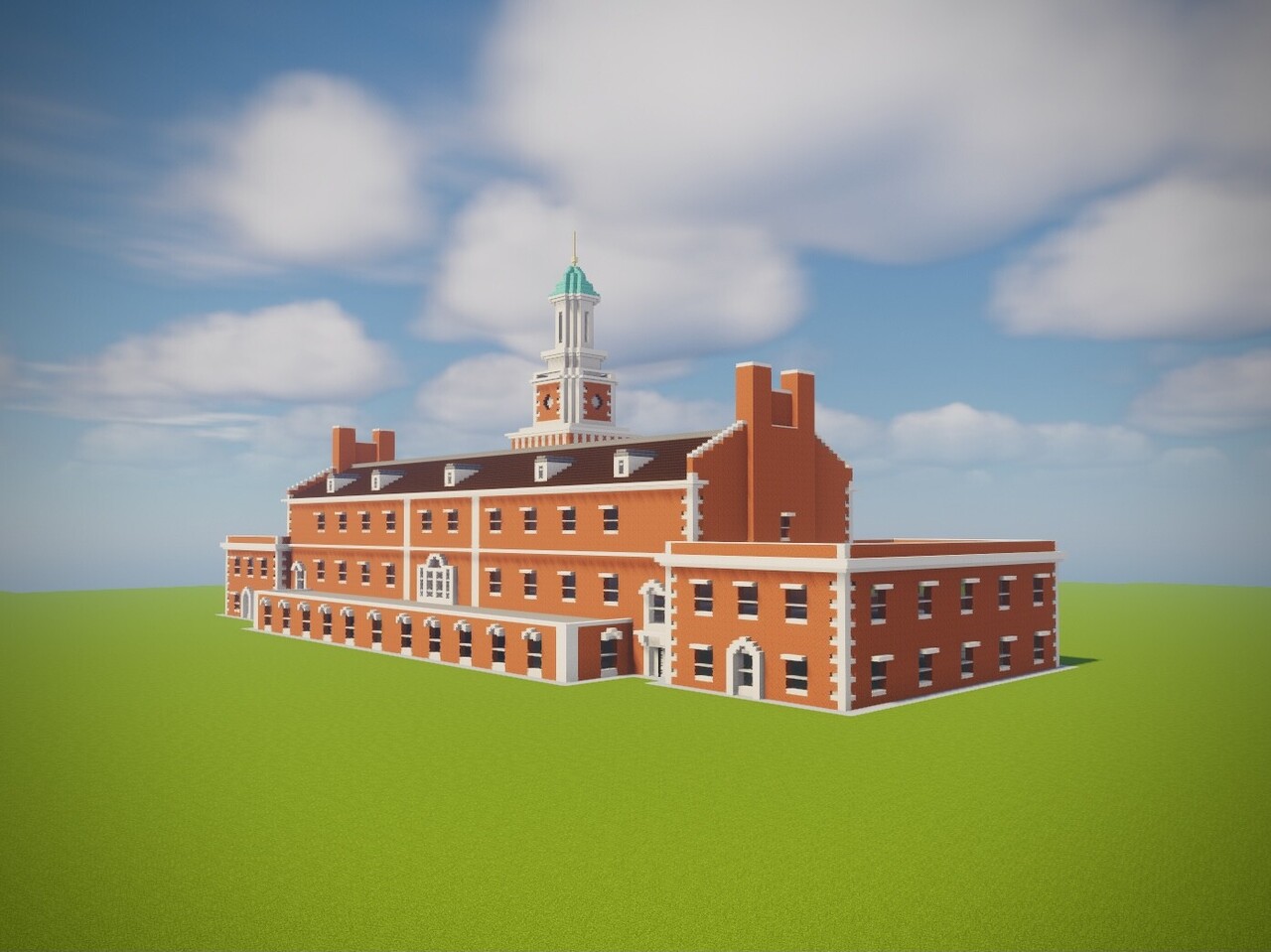 Hurley Administration Building, UNT Minecraft Map