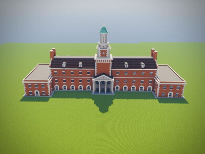 Hurley Administration Building, UNT Minecraft Map