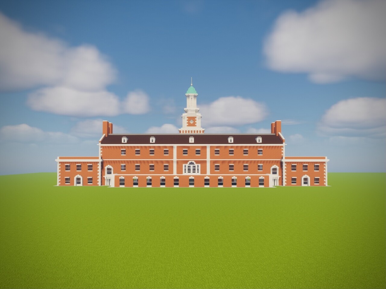 Hurley Administration Building, UNT Minecraft Map