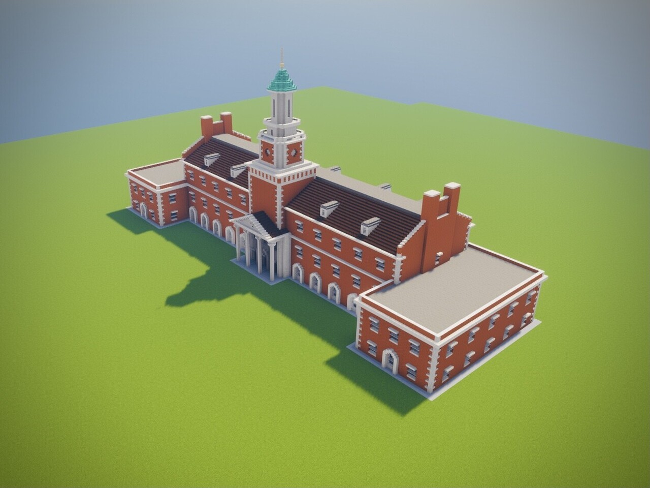Hurley Administration Building, UNT Minecraft Map