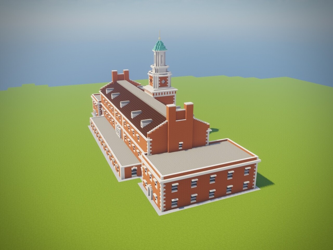 Hurley Administration Building, UNT Minecraft Map