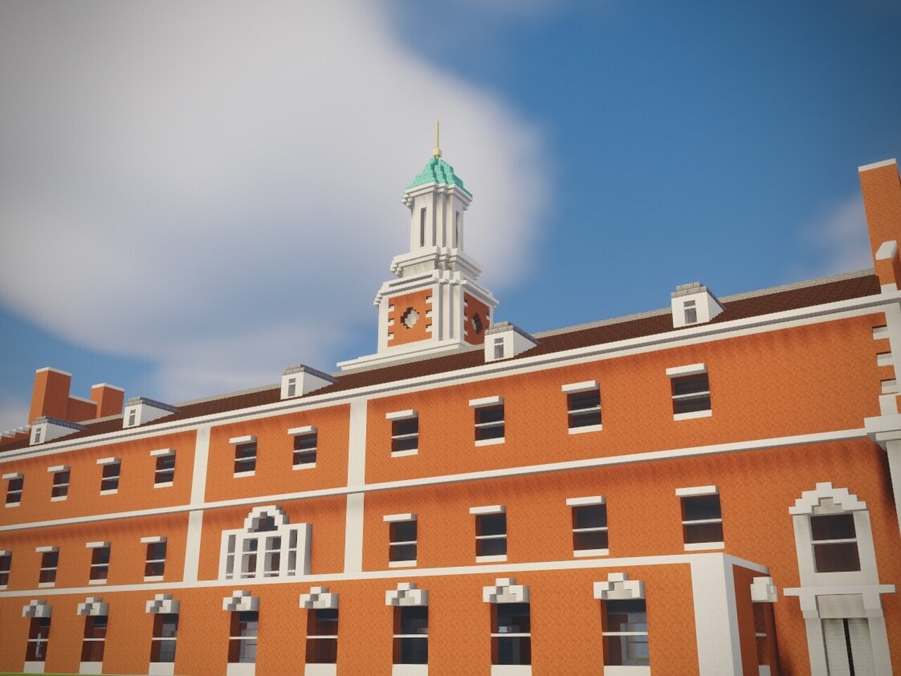 Hurley Administration Building, UNT Minecraft Map