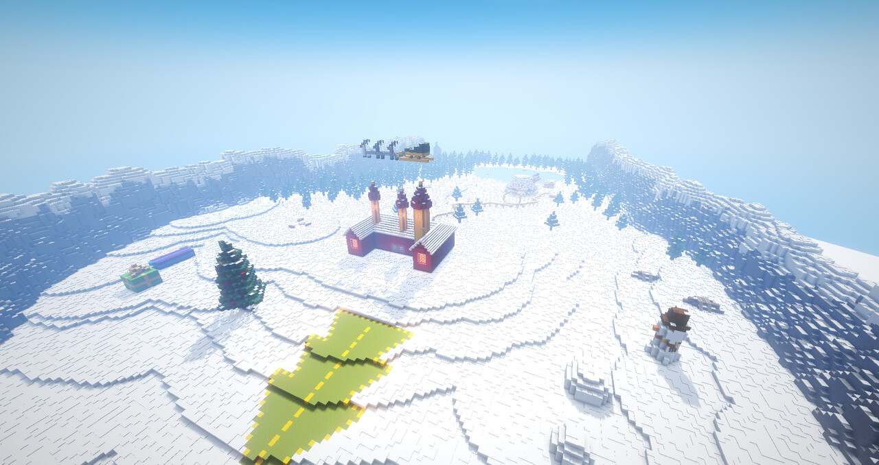 Christmas Arena Map (Free Download) Minecraft Map