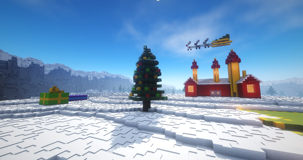 Christmas Arena Map (Free Download) Minecraft Map
