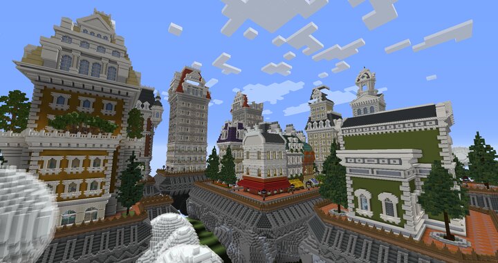 Apollo Island | A 400x400 Bioshock Player Island Minecraft Map