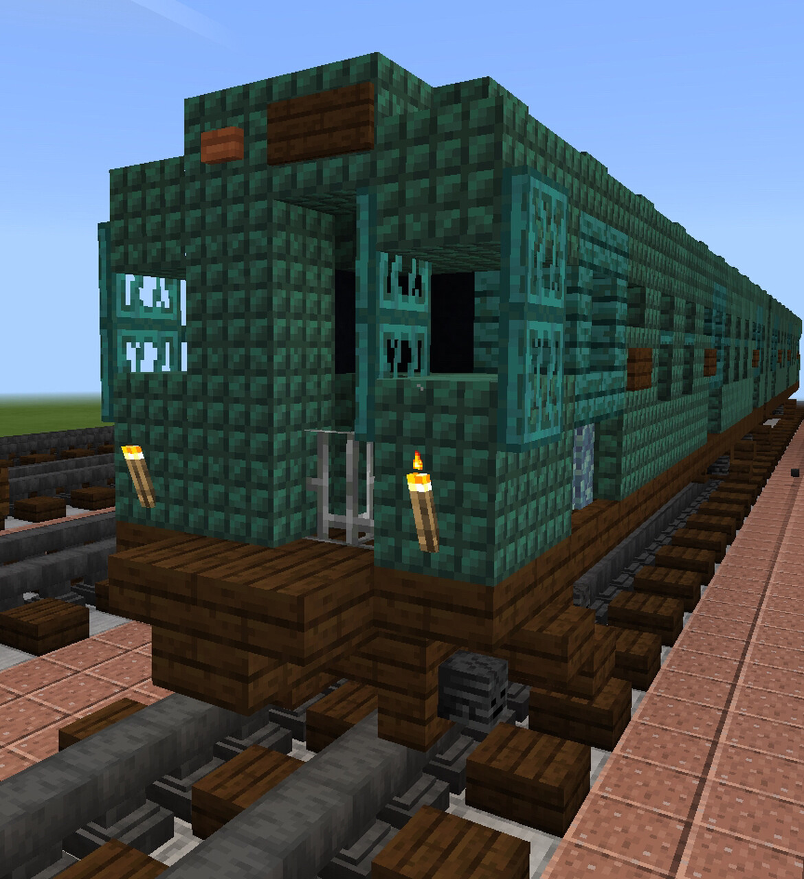 NYC MTA World's Fair Lo-V Subway Train Minecraft Map