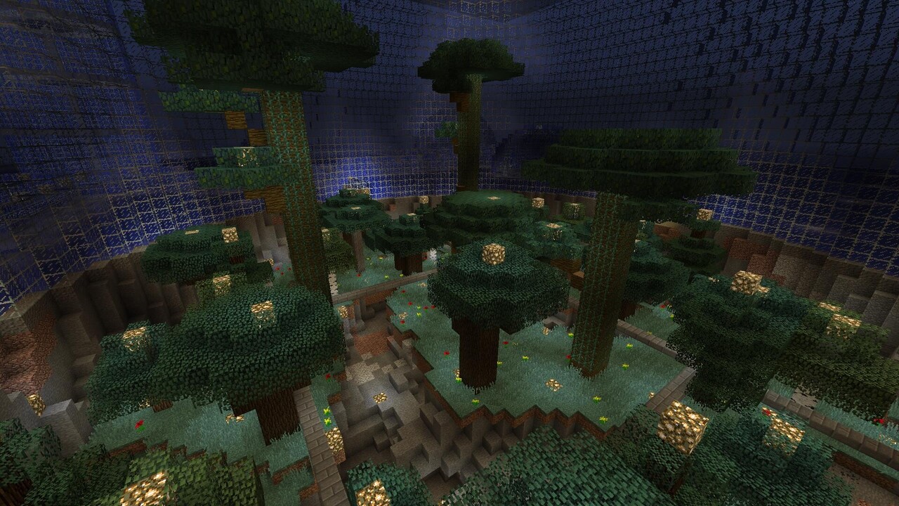 The Deep (Empty) FREE BUILD Minecraft Map