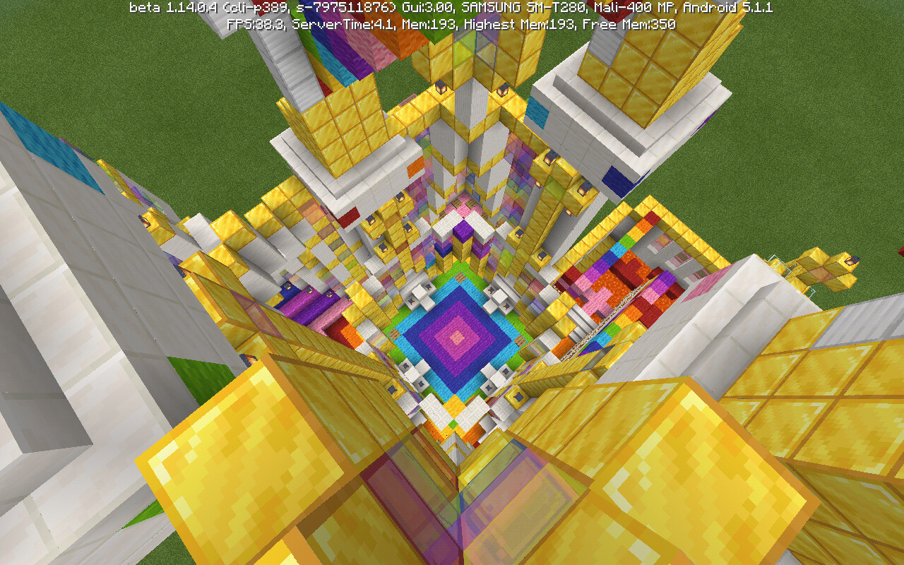 Rainbow Parkour Part 2 Minecraft Map