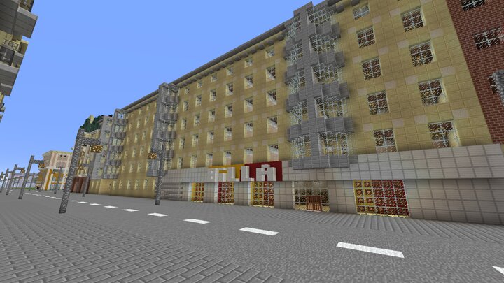 Russian/Soviet Apartment Building Minecraft Map