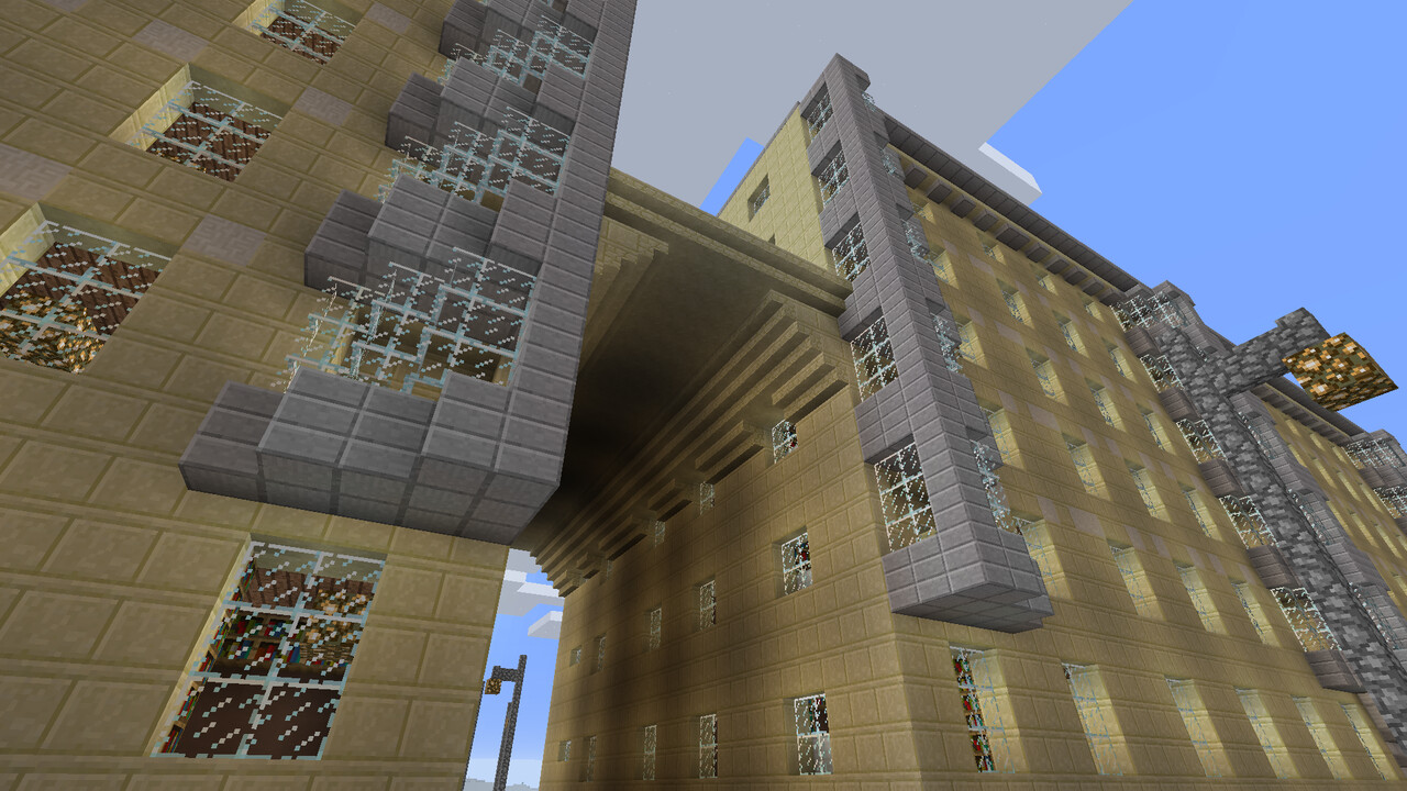 Russian/Soviet Apartment Building Minecraft Map