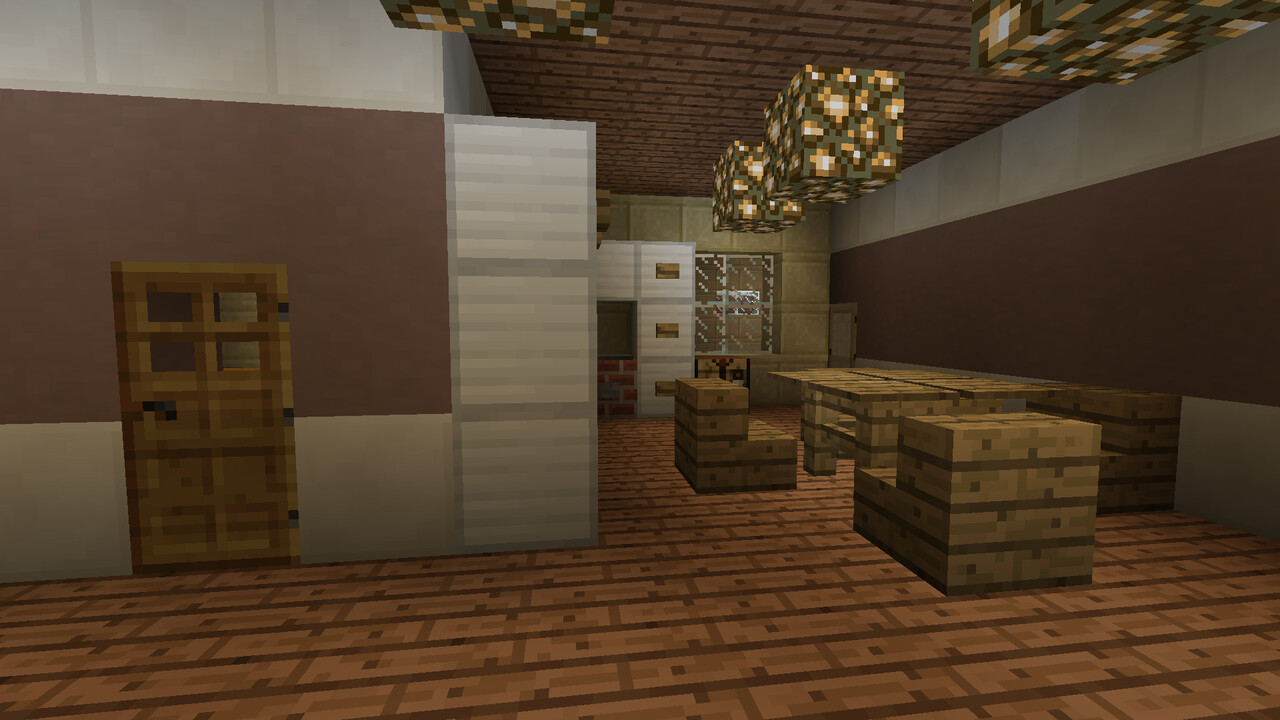 Russian/Soviet Apartment Building Minecraft Map