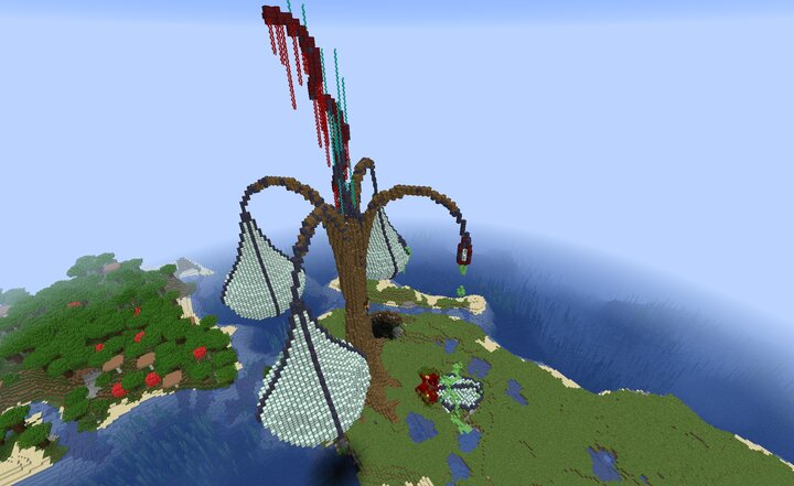 Infected Alien Tree Minecraft Map