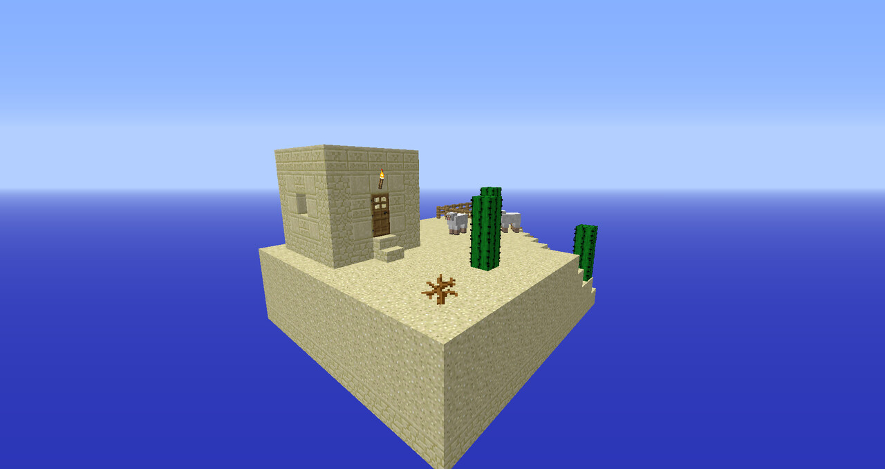 SkyCraft 0.5v LAVA-ISLAND Minecraft Map