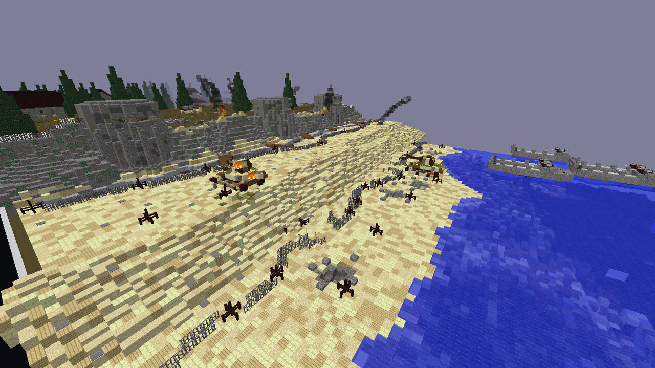 D - Day 6 June 1944 Minecraft Map