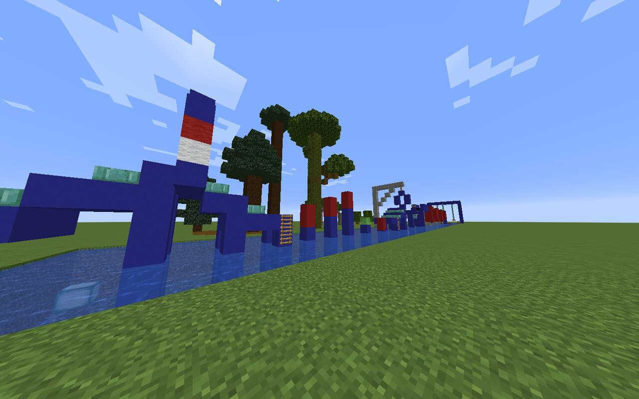 Minecraft Wipeout Minecraft Map