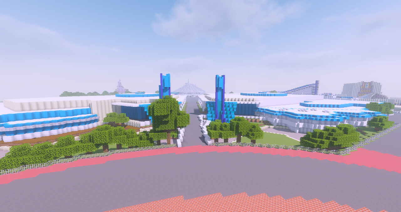Tokyo Disneyland Resort Minecraft Map