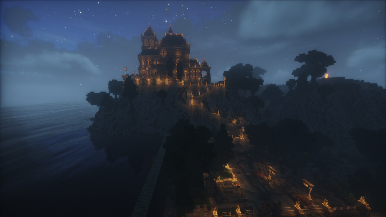 Creepy Gothic Chateau | MFC | Minecraft Map