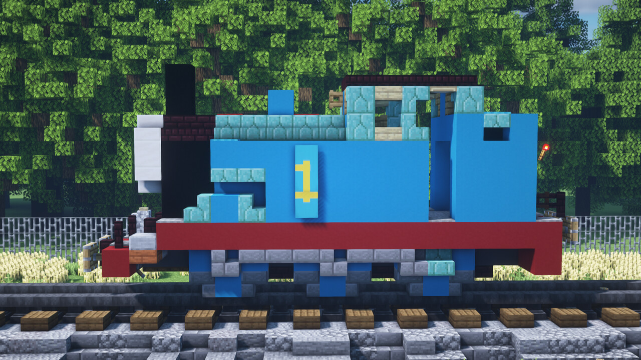 Thomas the Tank Engine Minecraft Map