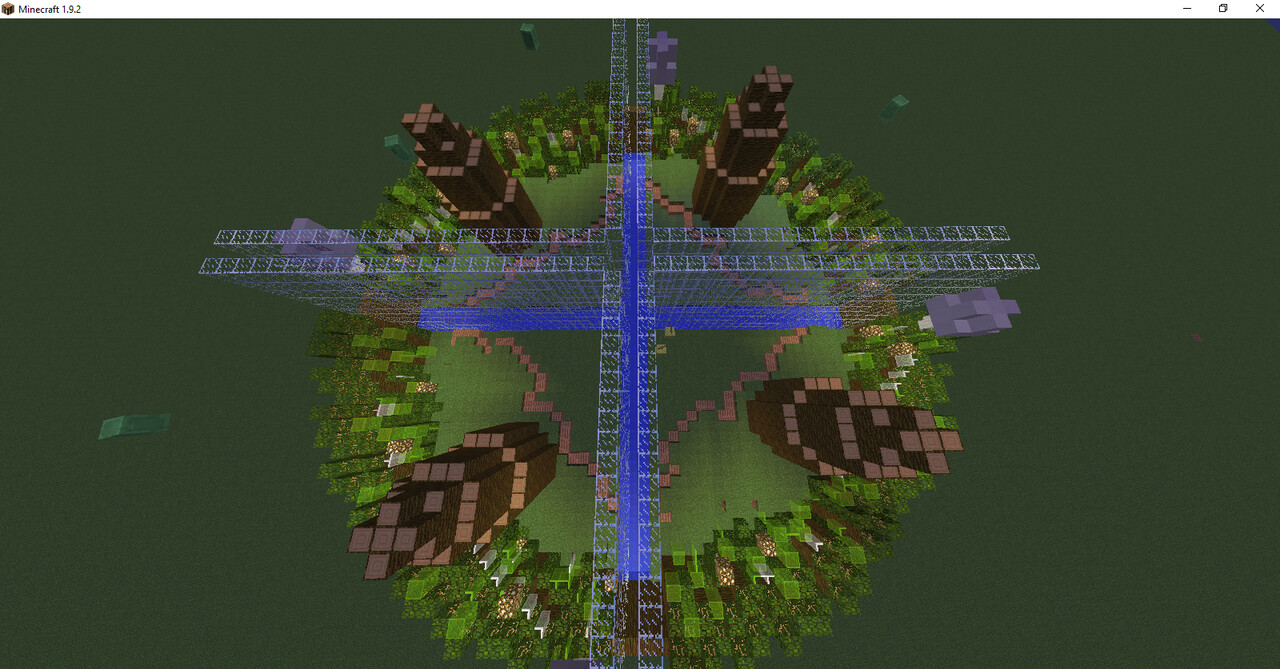 Micro battles map enchanted forest Minecraft Map