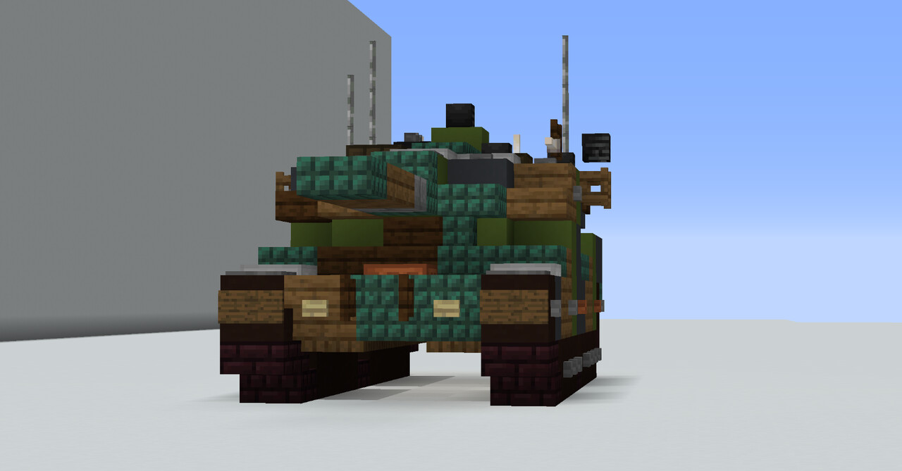 Leopard 2a6(1.5:1 scale) Minecraft Map