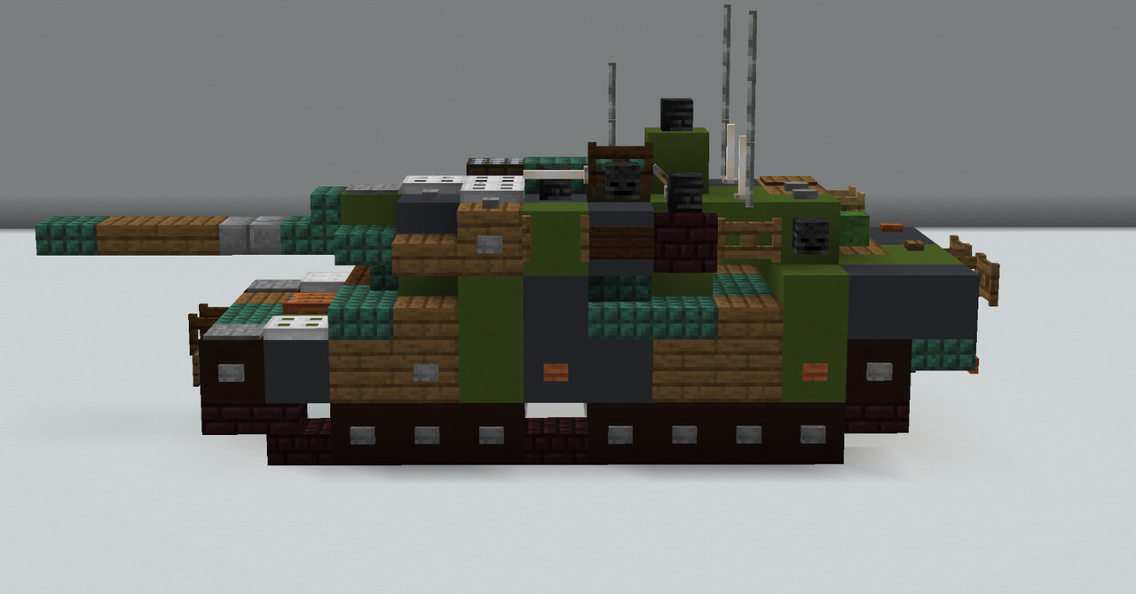 Leopard 2a6(1.5:1 scale) Minecraft Map