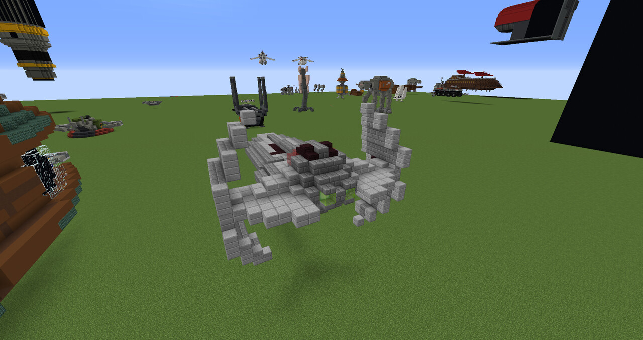 Darth Maul's ship - Scimitar | Minecraft 1.12.2 Minecraft Map