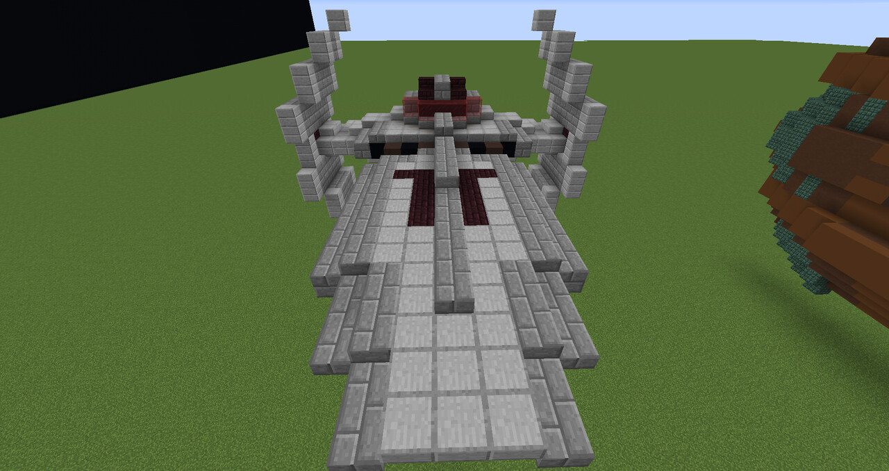 Darth Maul's ship - Scimitar | Minecraft 1.12.2 Minecraft Map