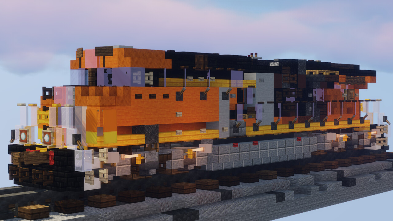 1.5:1 BNSF GE ES44AC Minecraft Map