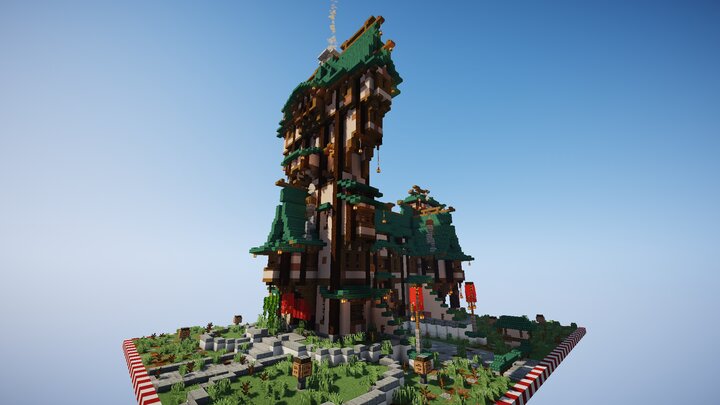 Japanese Medieval Fantasy 1 Minecraft Map
