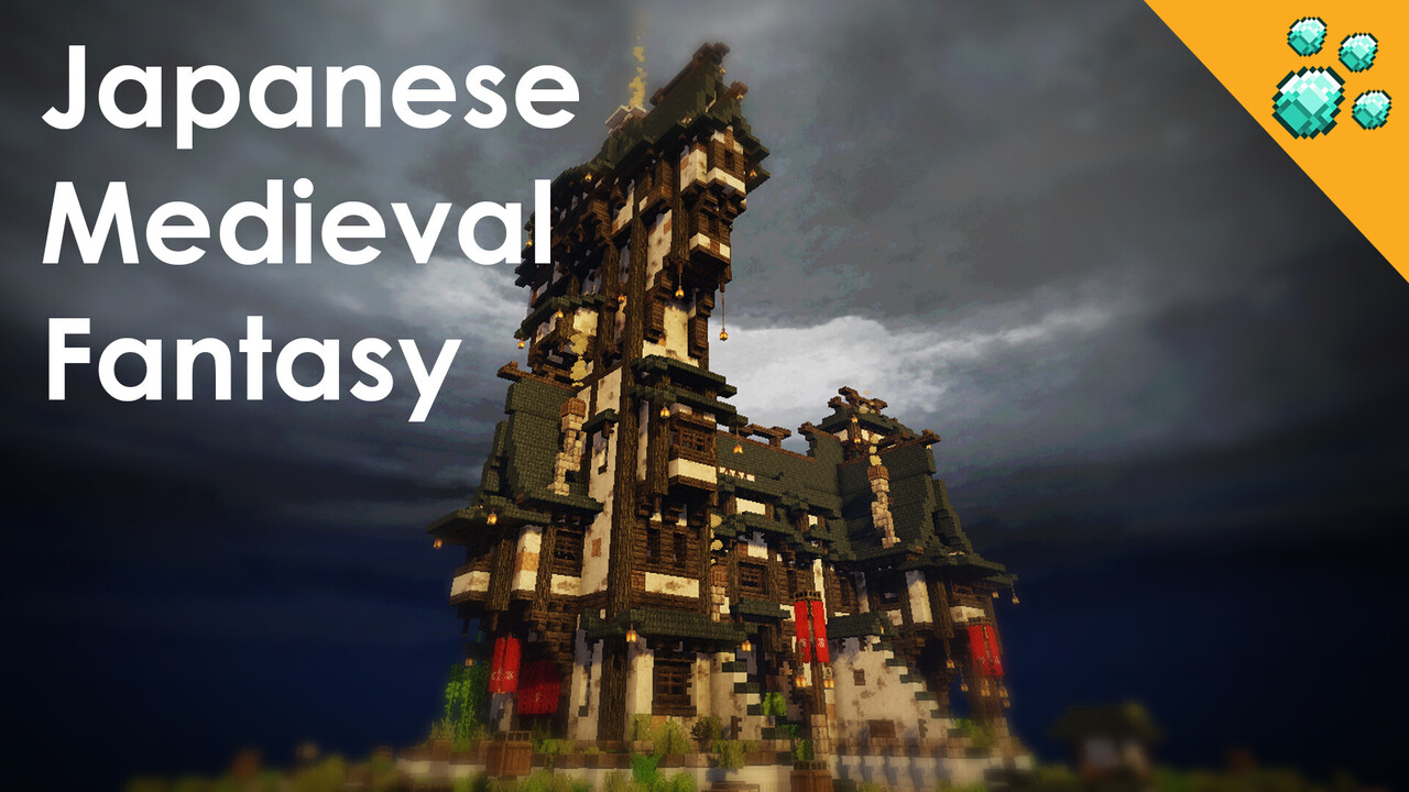 Japanese Medieval Fantasy 1 Minecraft Map
