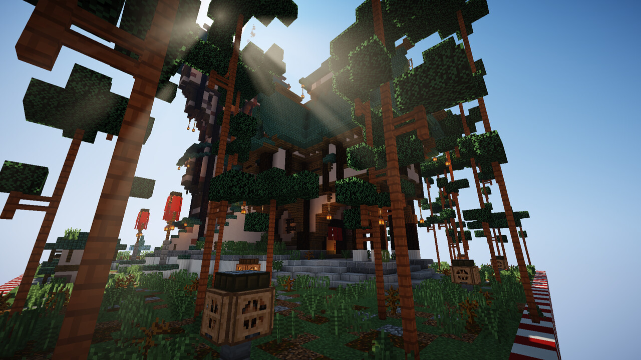 Japanese Medieval Fantasy 1 Minecraft Map