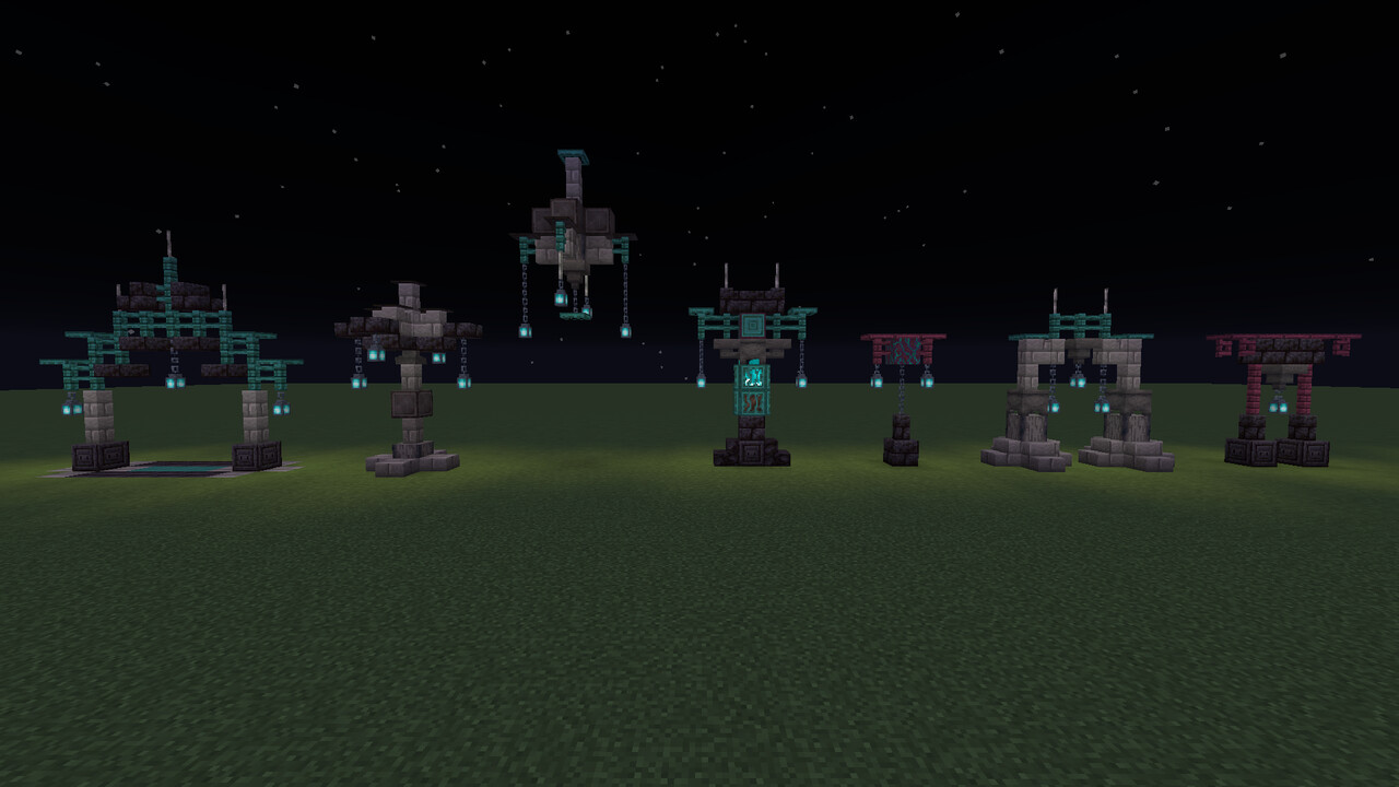 20 (1.16) Lighting Designs with Soul Lanterns (Download) Minecraft Map