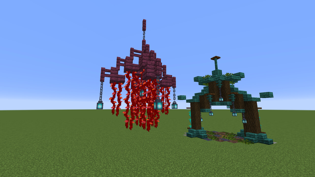 20 (1.16) Lighting Designs with Soul Lanterns (Download) Minecraft Map