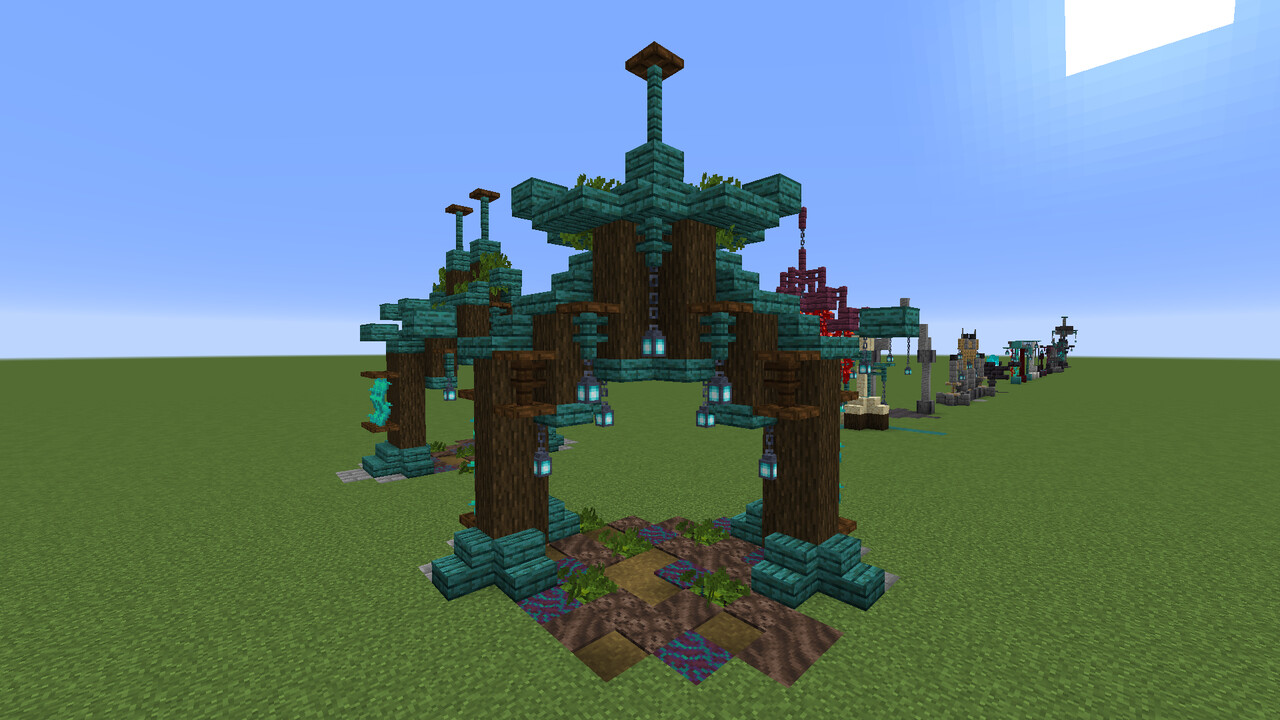 20 (1.16) Lighting Designs with Soul Lanterns (Download) Minecraft Map