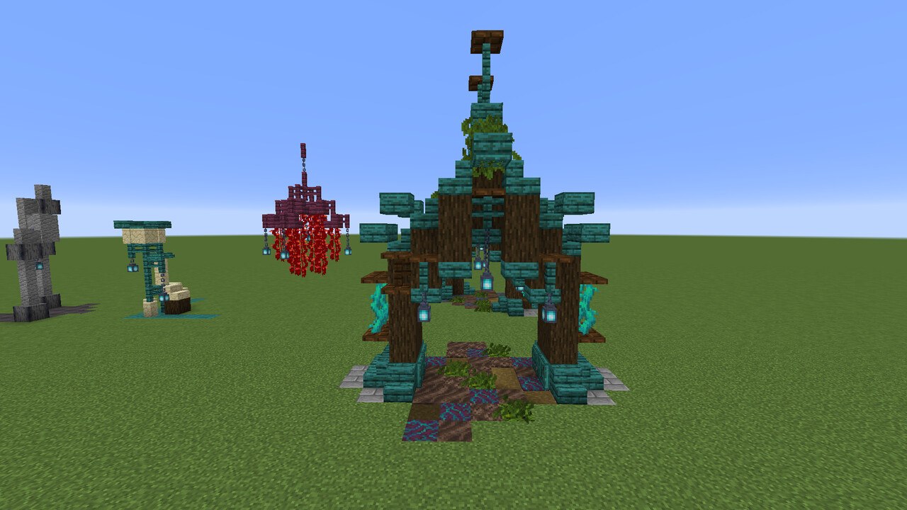 20 (1.16) Lighting Designs with Soul Lanterns (Download) Minecraft Map