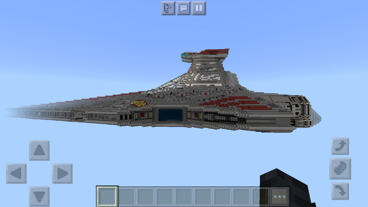 1/1 Scale Venator Class Star Destroyer Minecraft Map
