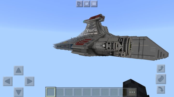 1/1 Scale Venator Class Star Destroyer Minecraft Map