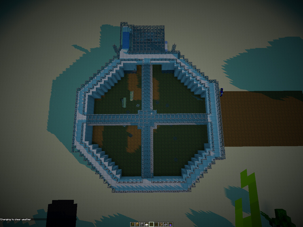 Jurassic World Raptor an Mosa cage Minecraft Map