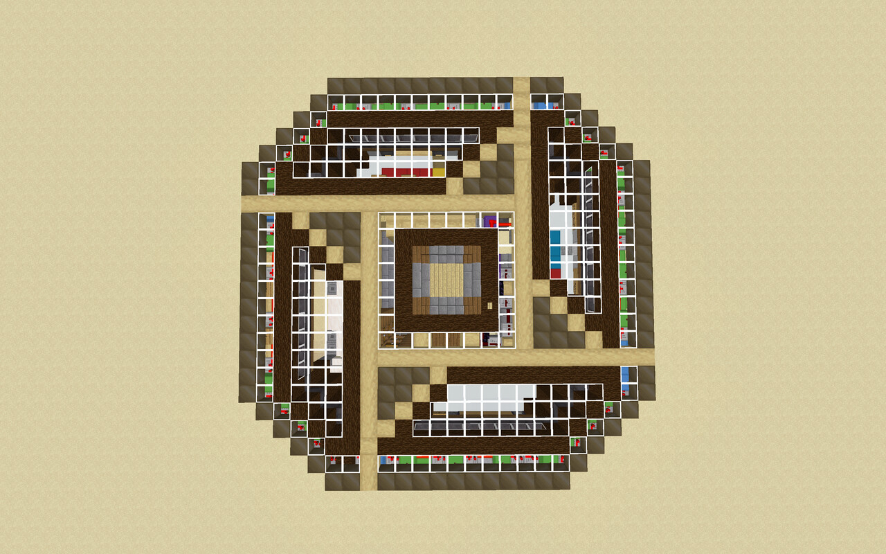 Twiistz Underground Redstone Base Minecraft Map
