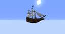 Dark Oak Pirate Ship Minecraft Map