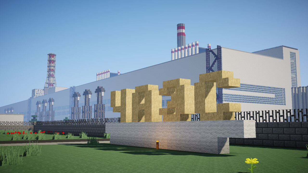 Chernobyl 26 April 1986 (Чернобыльская АЭС) Minecraft Map