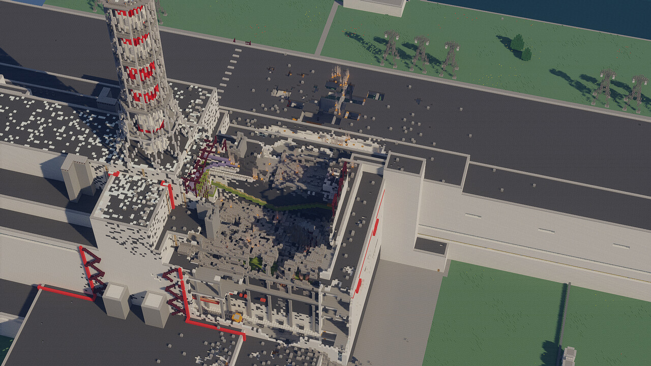Chernobyl 26 April 1986 (Чернобыльская АЭС) Minecraft Map
