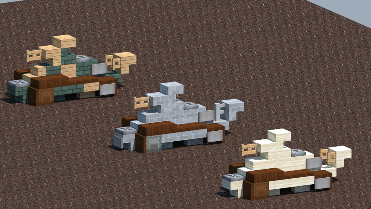 Renault FT-17 Light tank [With download] Minecraft Map