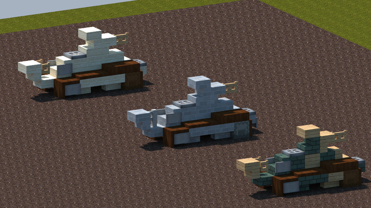 Renault FT-17 Light tank [With download] Minecraft Map